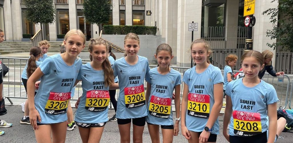 Isla Hall ran in the London Mini Marathon - Jersey SpartanJersey Spartan